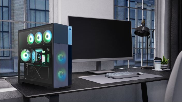 迎廣InWin F5 玻璃透側 支援背插 ATX電競機殼【黑】 諾亞數位